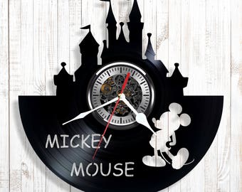 Mickey mouse clock | Etsy