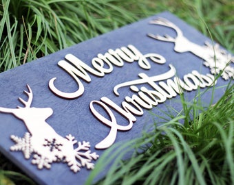 Christmas sign | Etsy