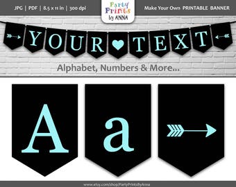 Printable bunting | Etsy