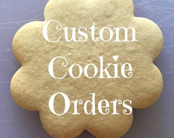 Custom cookies | Etsy