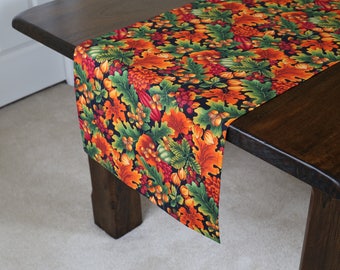 Thanksgiving Table Runner Handprint Turkeys