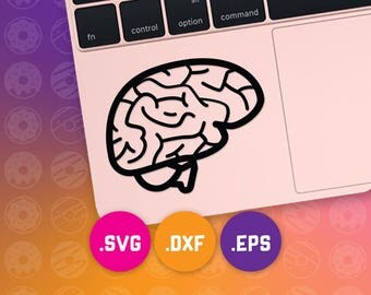 Brain Cerebrum Applique Embroidery Design in 3x3 4x4 5x5 6x6