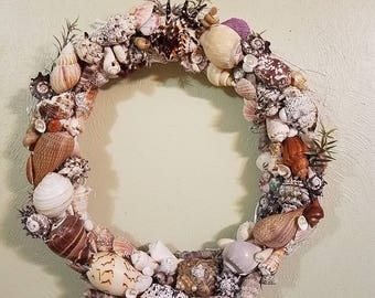 Seashell wreath | Etsy