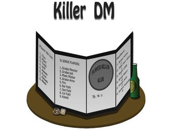 Dungeon master screen | Etsy