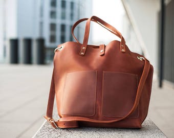 Genuine leather bag | Etsy