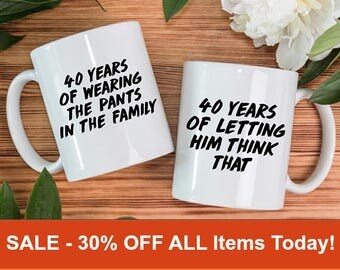 40th anniversary | Etsy