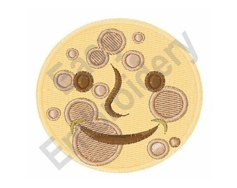 Moon embroidery | Etsy