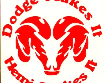 Dodge decals | Etsy