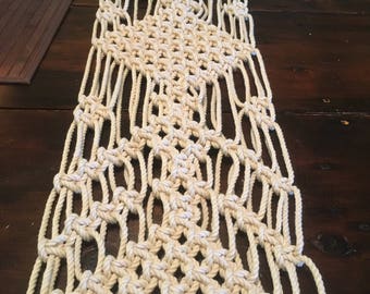 Macrame table | Etsy