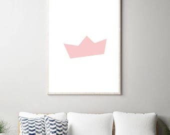 Crown poster | Etsy