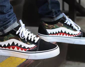 Bape vans | Etsy