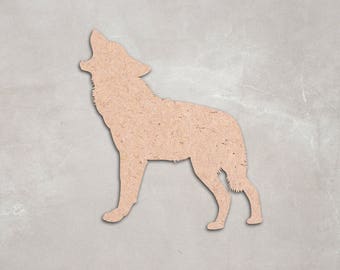 Wolf cutout | Etsy