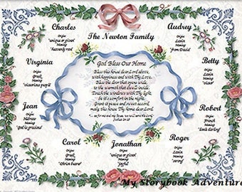 Family tree art | Etsy