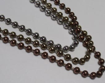 3 strand necklace | Etsy