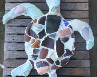Sea turtle mosaic | Etsy