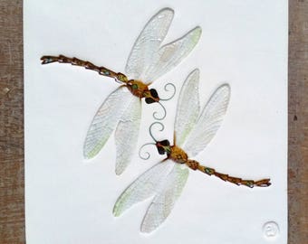 Dragonfly tile | Etsy