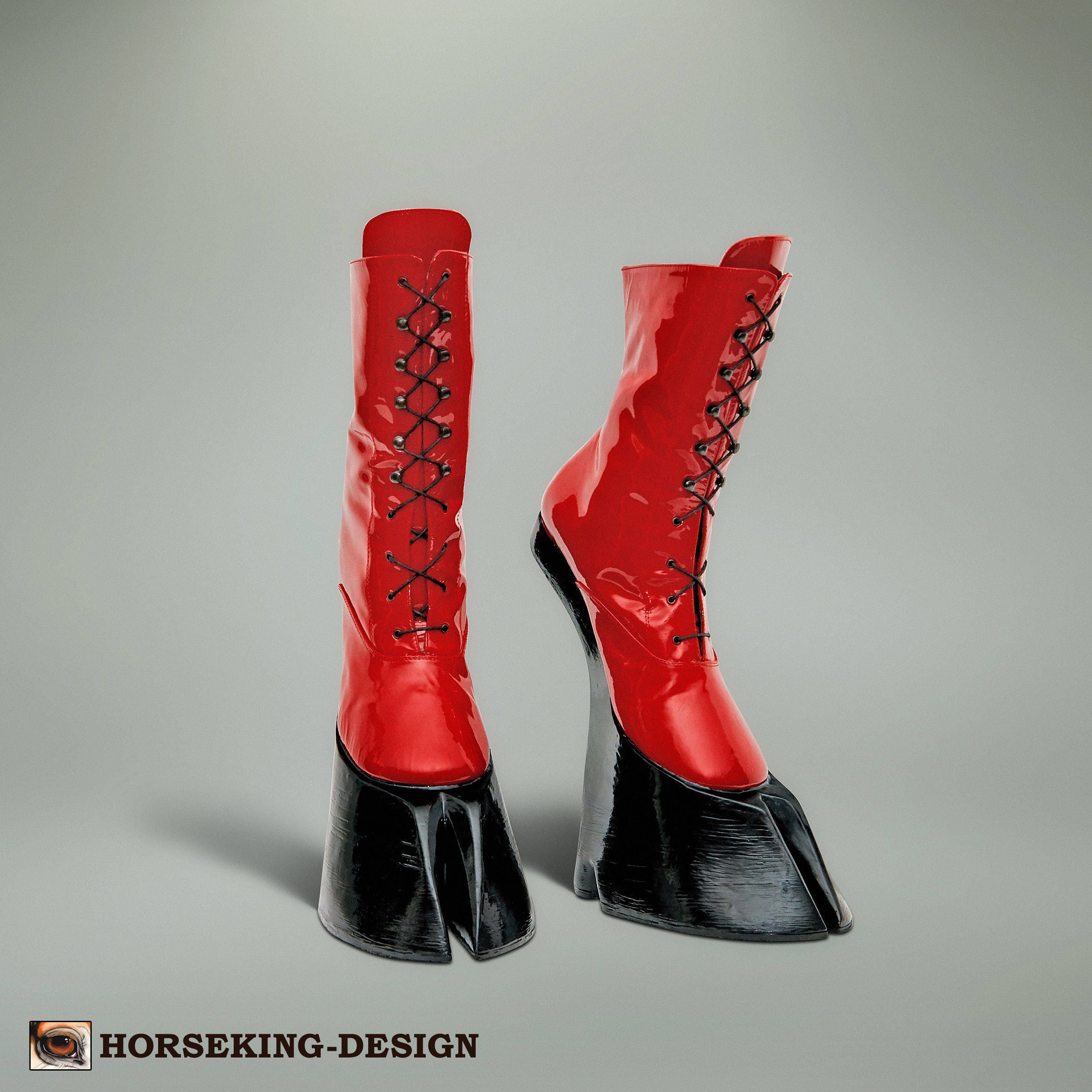 Succubus / Demon Cloven Hoof Boots
