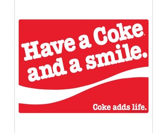Coca cola decals | Etsy