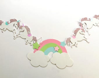 Unicorn Rainbow Printable Party Decor and Birthday Activity