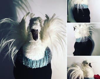 Swan hat | Etsy