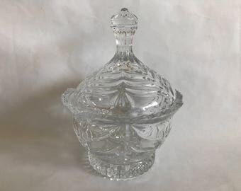 Crystal candy dish | Etsy