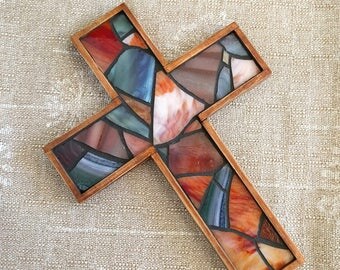 Rustic wall cross | Etsy