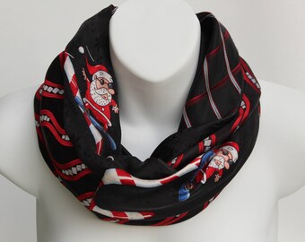 Santa scarf | Etsy