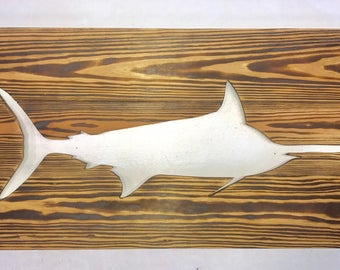 Marlin sculpture | Etsy