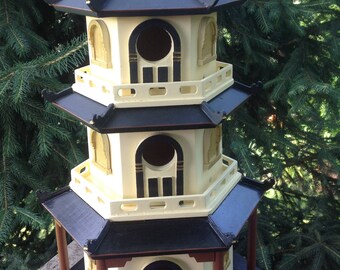 Pagoda birdhouse | Etsy