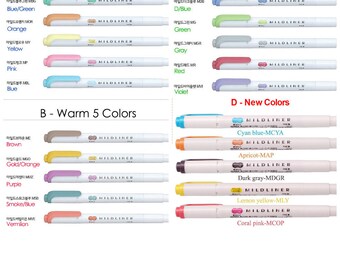 Zebra Mildliner Highlighter Set