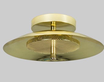 Brass ceiling light | Etsy