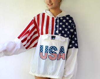 American flag jacket | Etsy