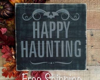 Happy haunting | Etsy