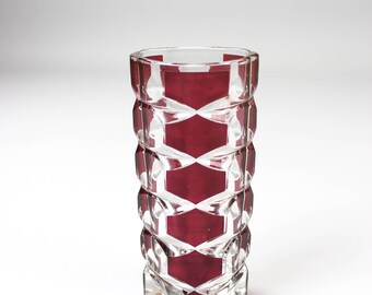 Durand crystal vase | Etsy