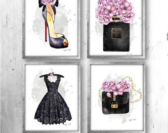 Fashion illustration | Etsy