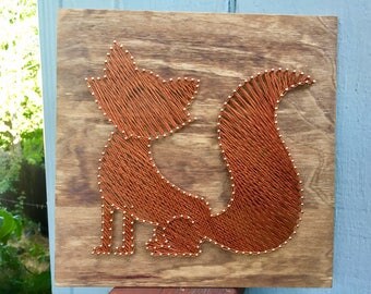 Fox string art | Etsy