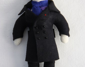 Sherlock holmes doll | Etsy