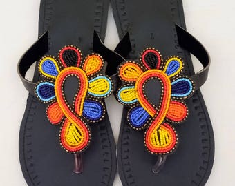 African sandals | Etsy