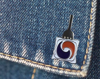 Funny enamel pin | Etsy