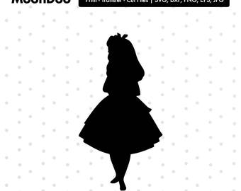 Alice silhouette | Etsy