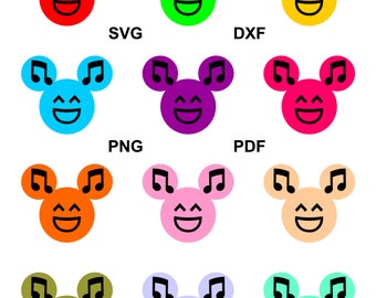 Mickey monogram | Etsy