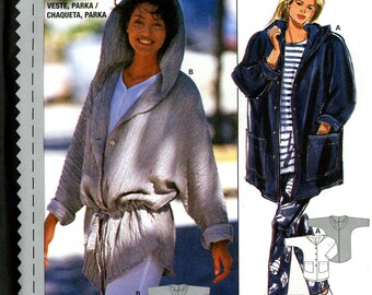 Hooded coat pattern | Etsy