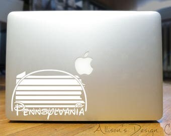 Pennsylvania decal | Etsy