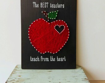 Apple string art | Etsy