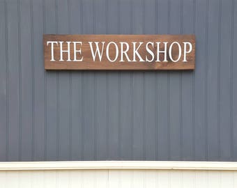 Workshop sign | Etsy