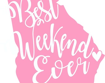 Best weekend ever | Etsy