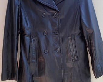 70s leather jacket | Etsy