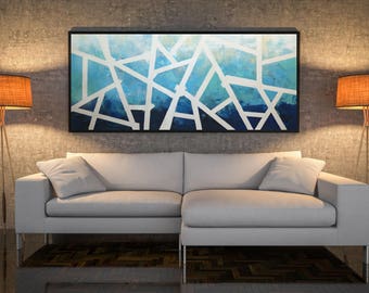 Narrow wall art | Etsy