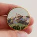 Mountains Enamel Pin Pin Badge Hard Enamel Pin Gold