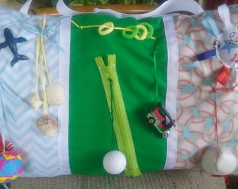 Fidget Pillow Activity Pillow Alzheimers Therapy Dementia